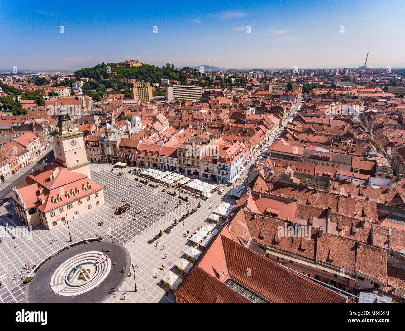 Panoramic brasov hi-res stock photography and images - Alamy