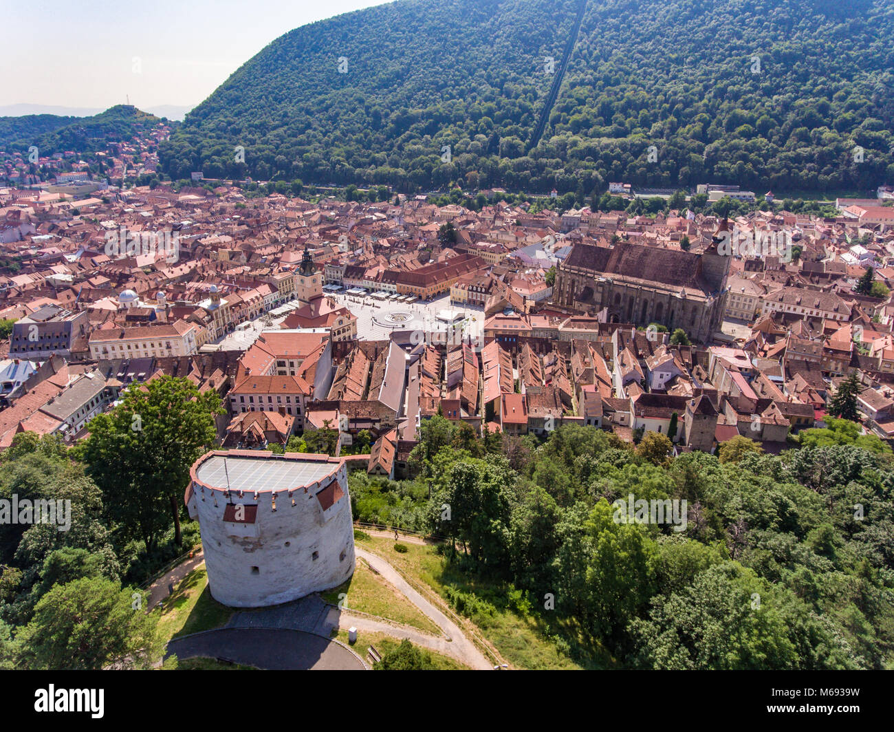 White tower brasov transylvania romania hi-res stock photography and ...