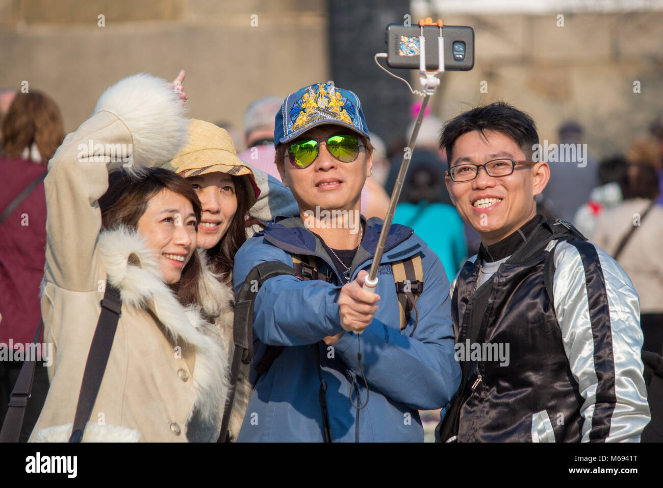 Japanese tourists in japan hi-res stock photography and images - Alamy