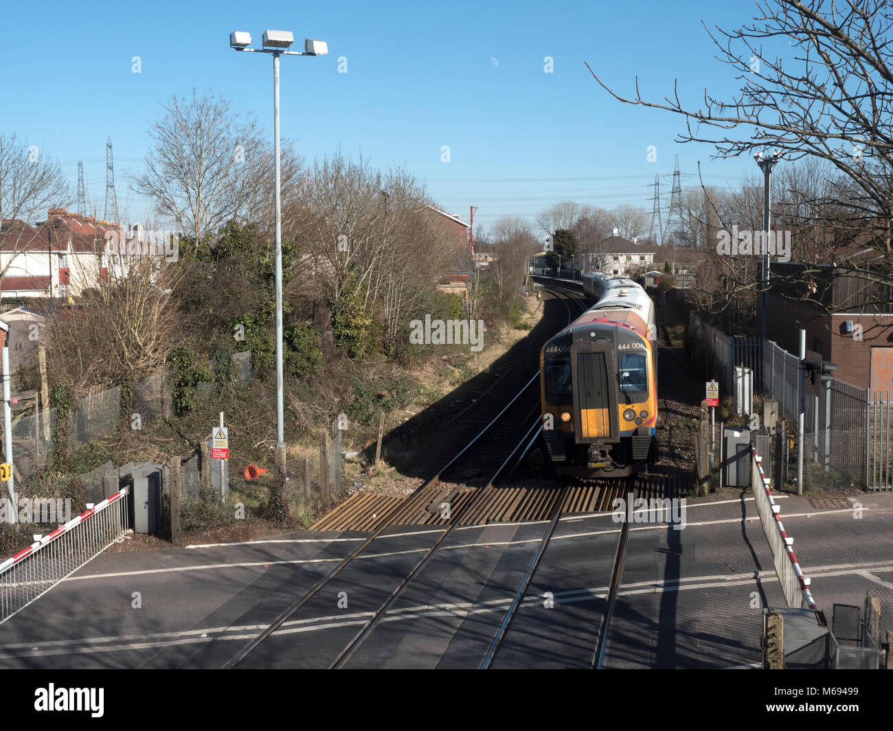 Train gates hi-res stock photography and images - Alamy
