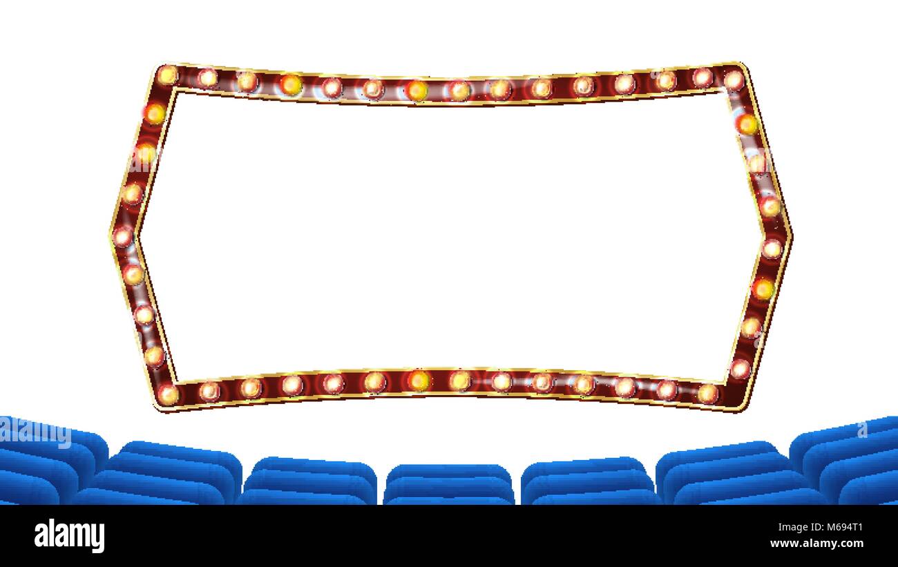 Movie Lights Border Clip Art