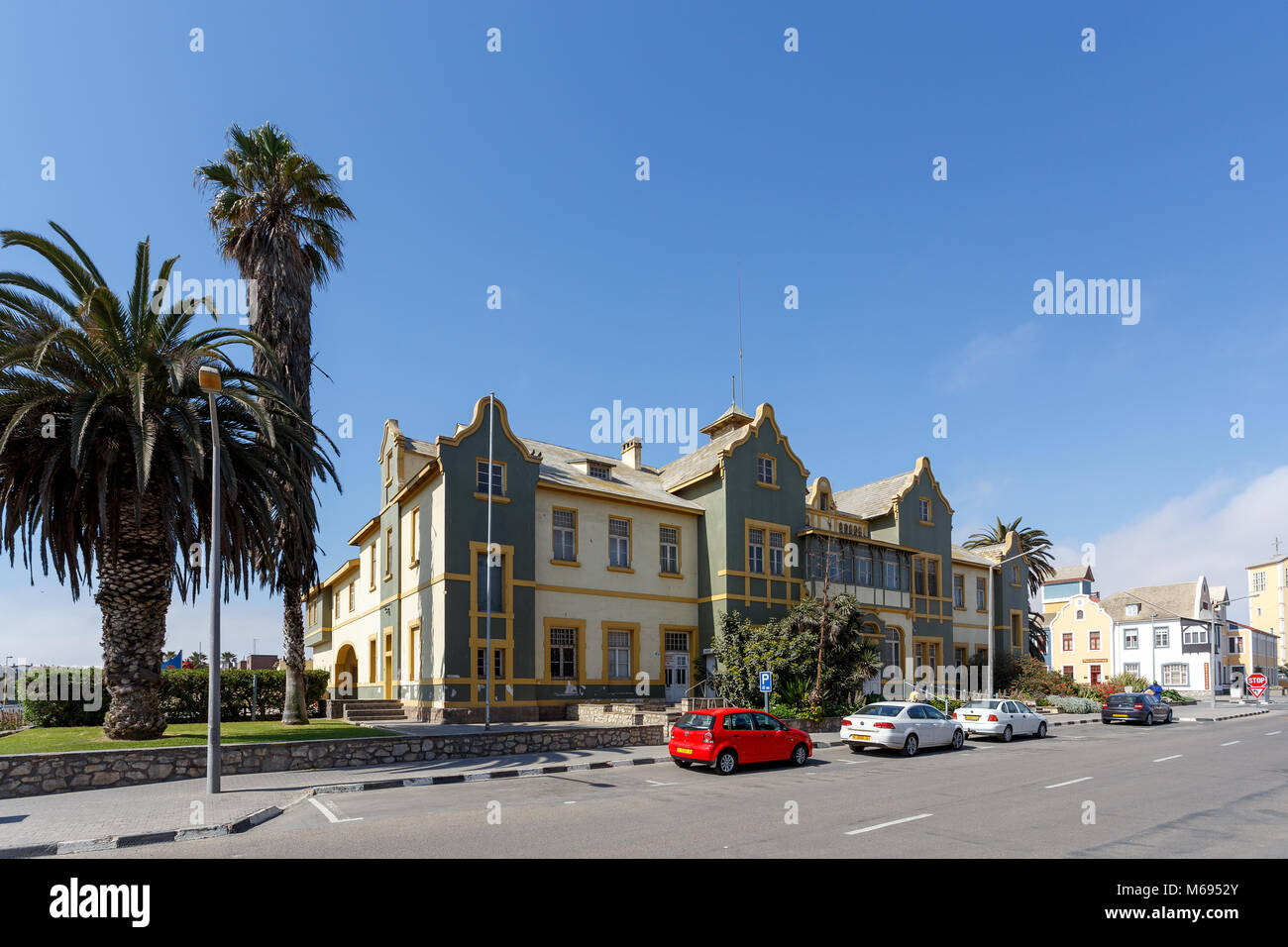 Namibia city street scene hi-res stock photography and images - Alamy