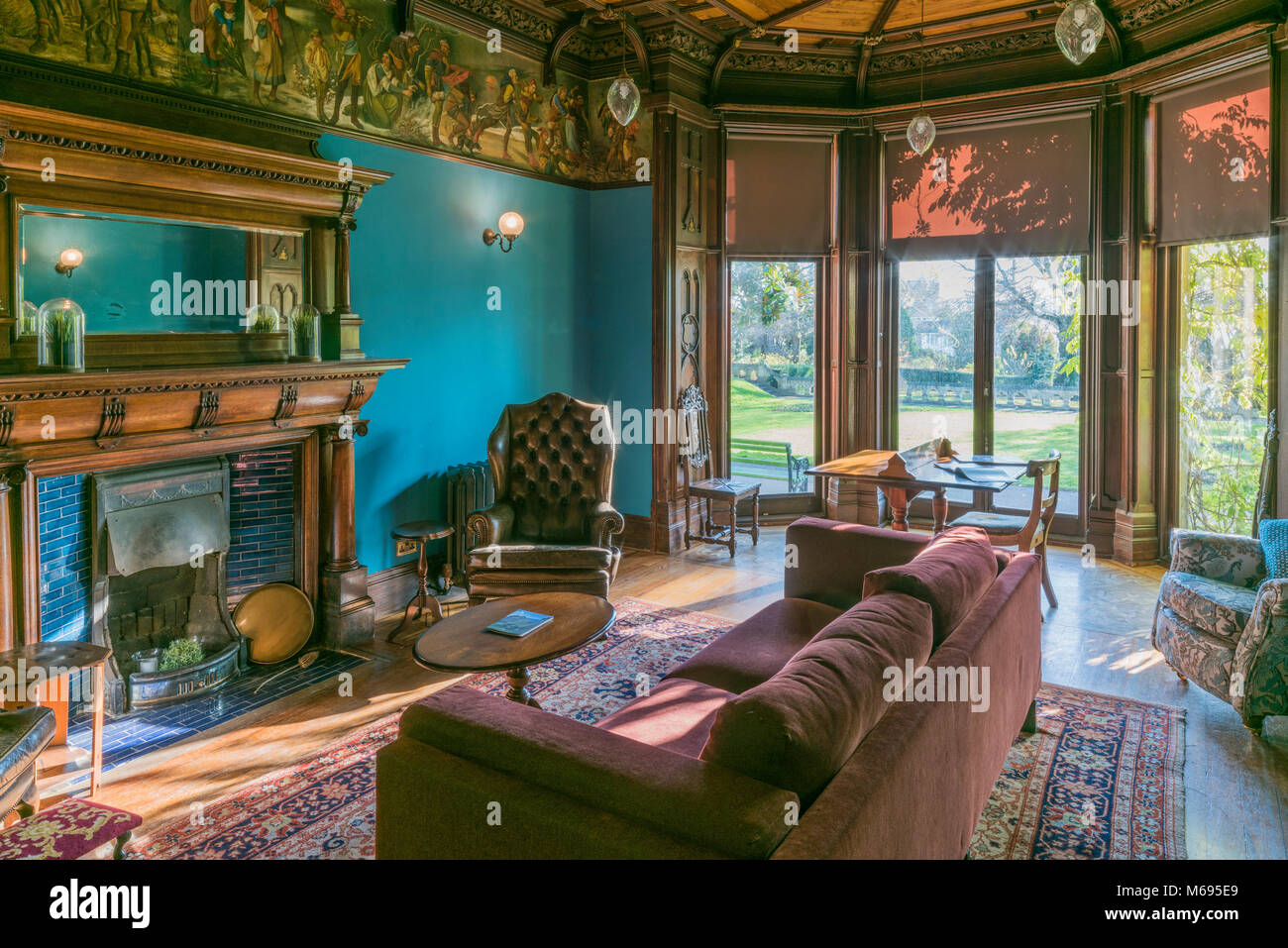 Insole court llandaff cardiff victorian mansion wales hi-res stock ...