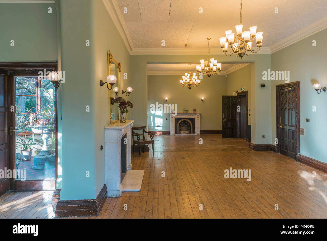 Insole court llandaff cardiff victorian mansion wales hi-res stock ...