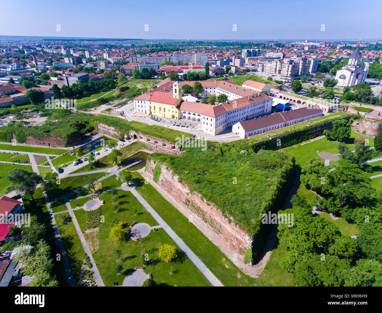Nagyvarad (Oradea) medieval fortress, now an important touristic ...
