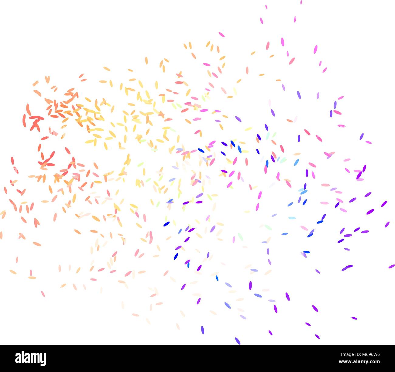 Abstract Colored Motion Particle Or Random Shape Pattern Good For Web Page Wallpaper Graphic