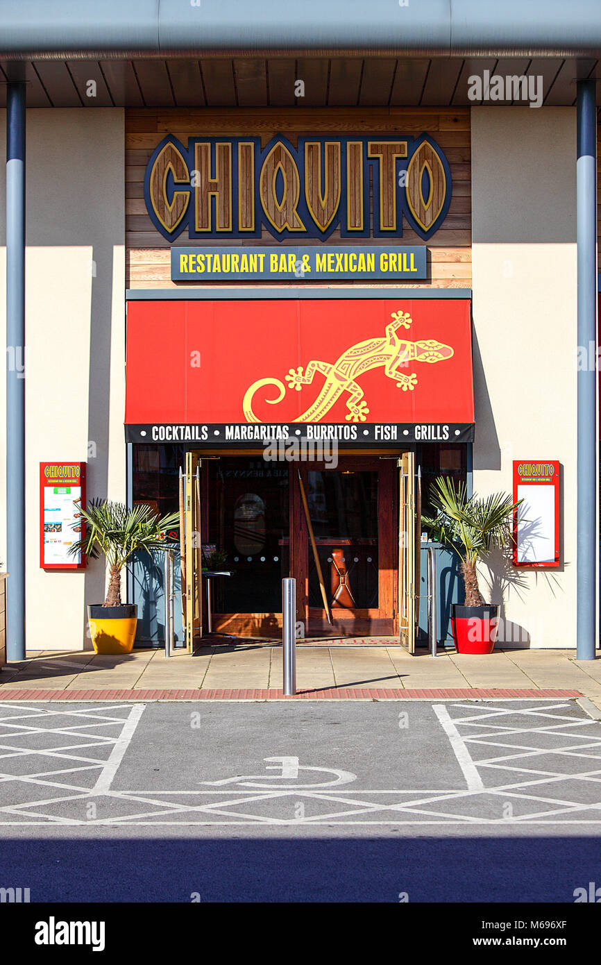 Chiquito, a restaurant specialising in Mexican food Stock Photo - Alamy