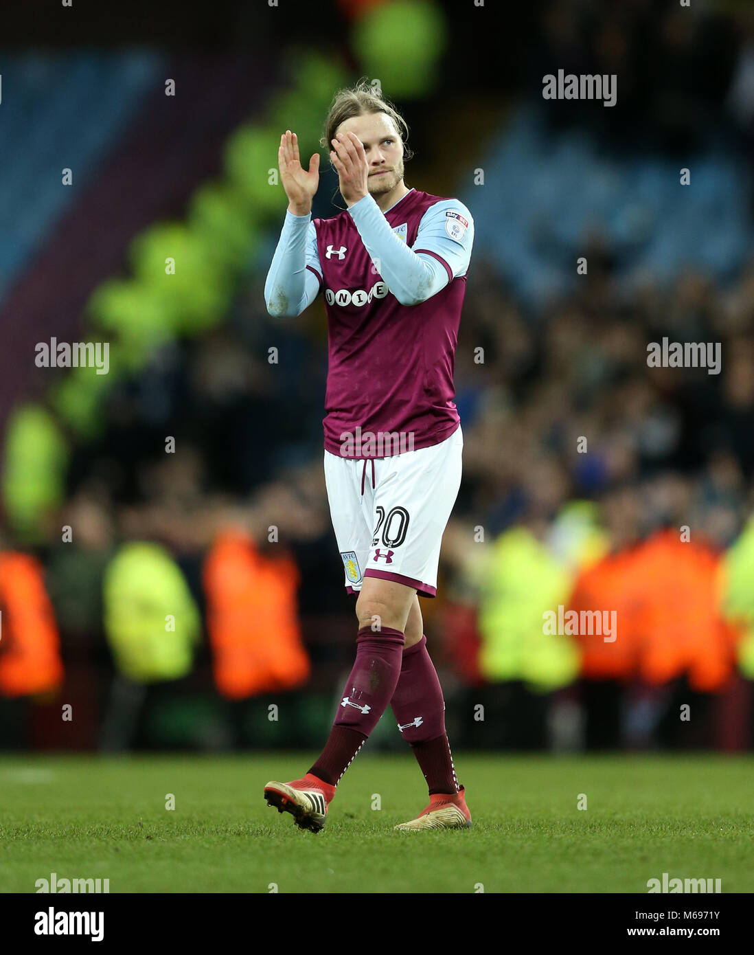 Aston Villa's Birkir Bjarnason Stock Photo - Alamy