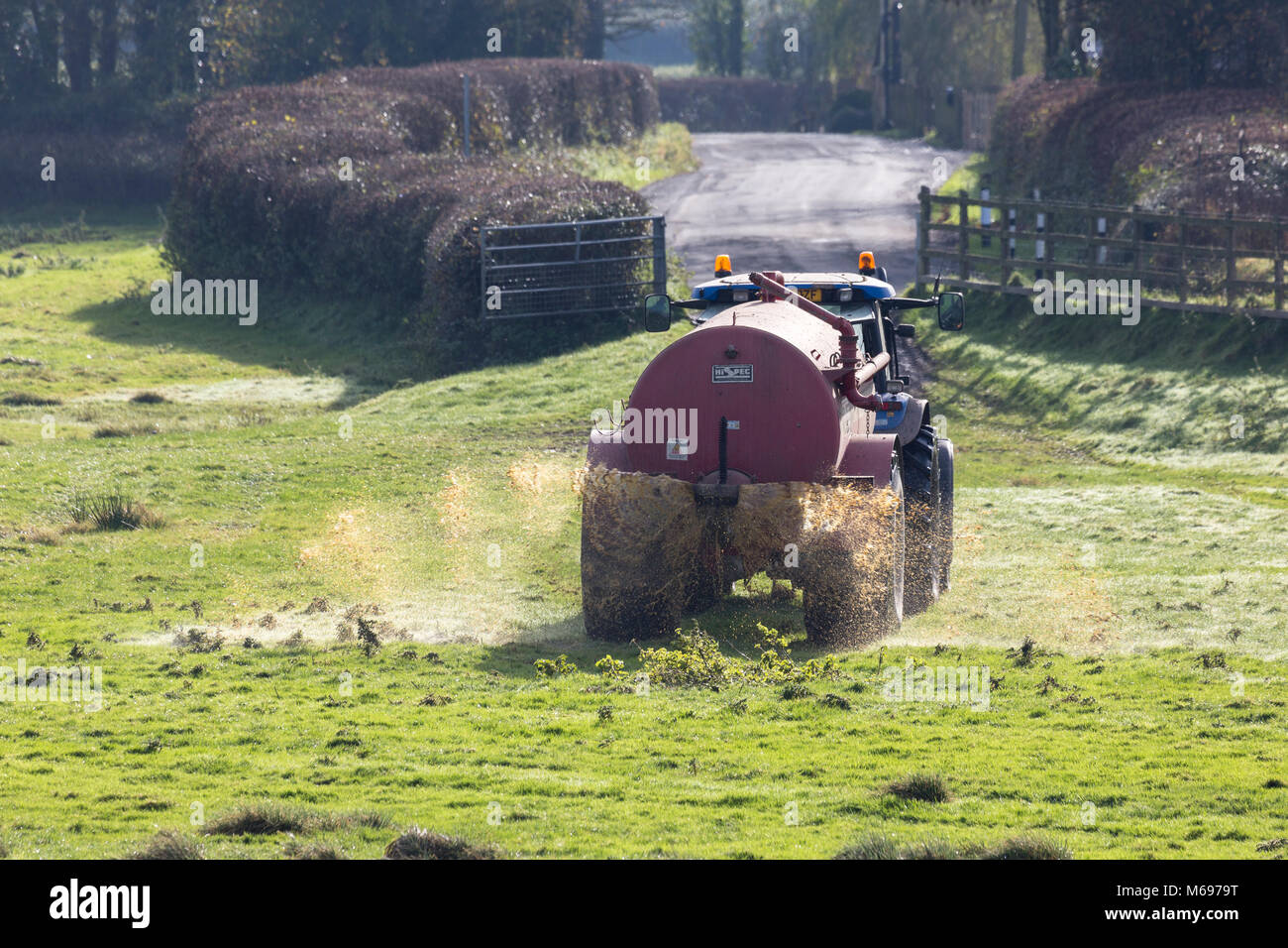 Slurry tractor hi-res stock photography and images - Alamy