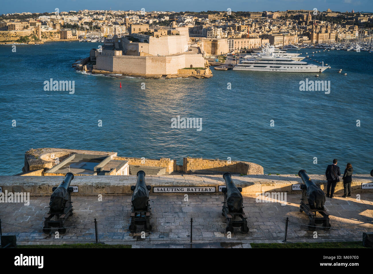 Fort Saint Angelo, Birgu Waterfront, Vittoriosa, Malta Stock Photo - Alamy