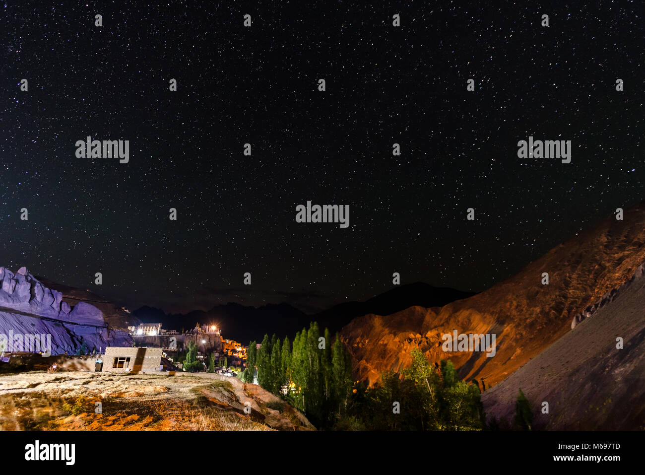 Leh ladakh night hi-res stock photography and images - Alamy