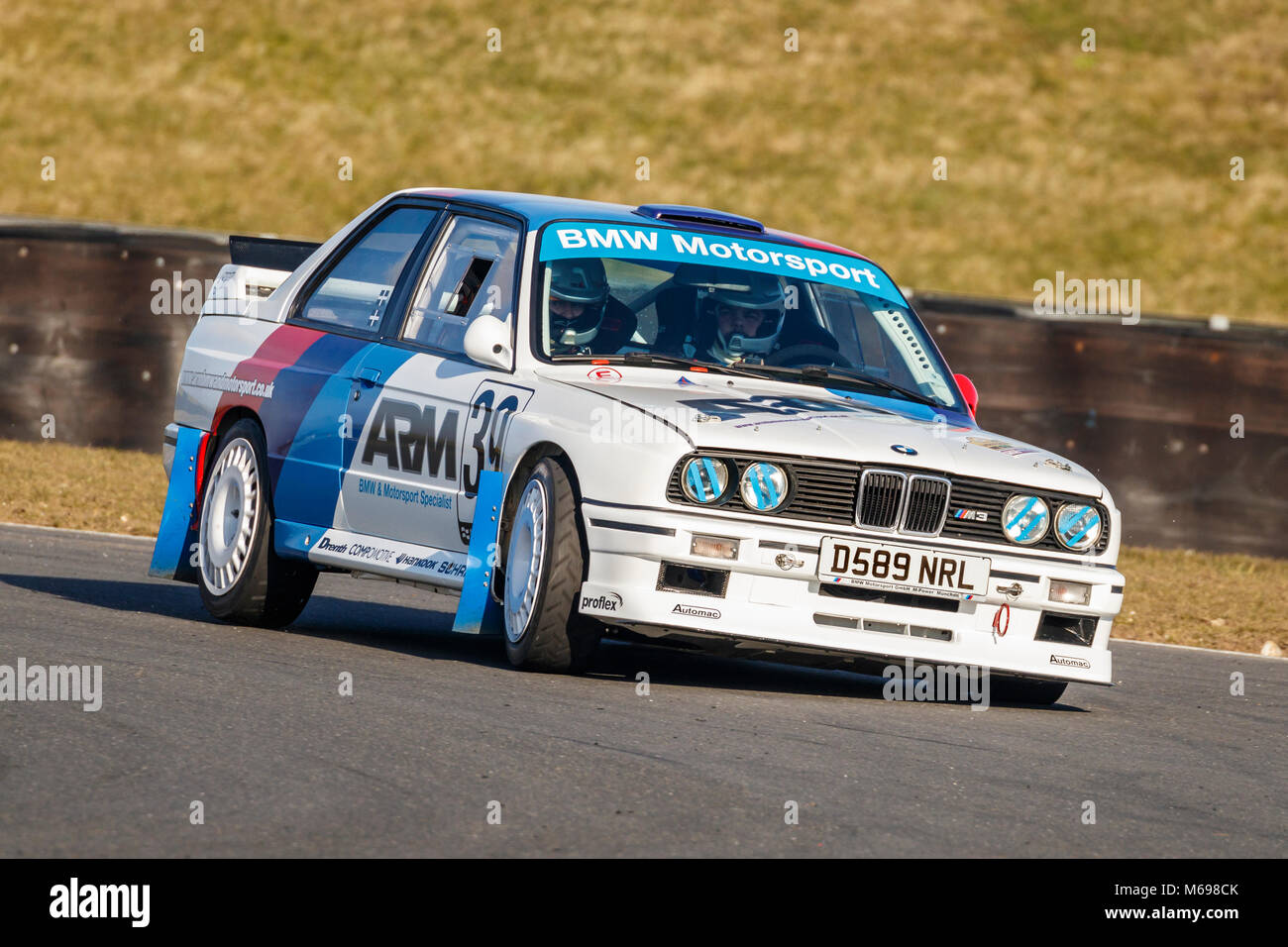 Joe Geach and Christopher Brierley in his BMW E30 M3 2.5 litre at the ...