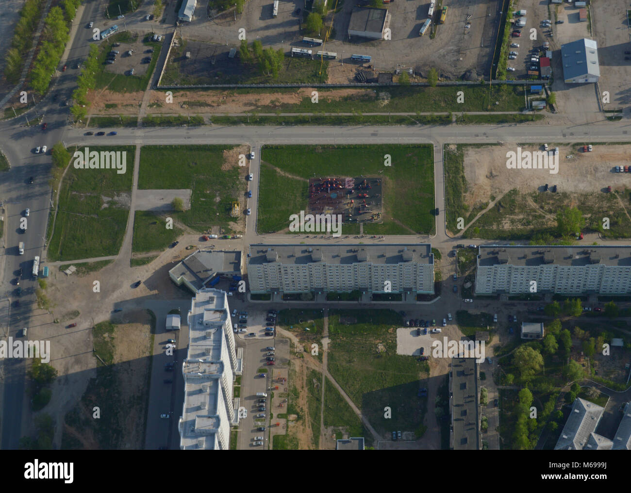 Kovrov city from air vladimir hi-res stock photography and images - Alamy