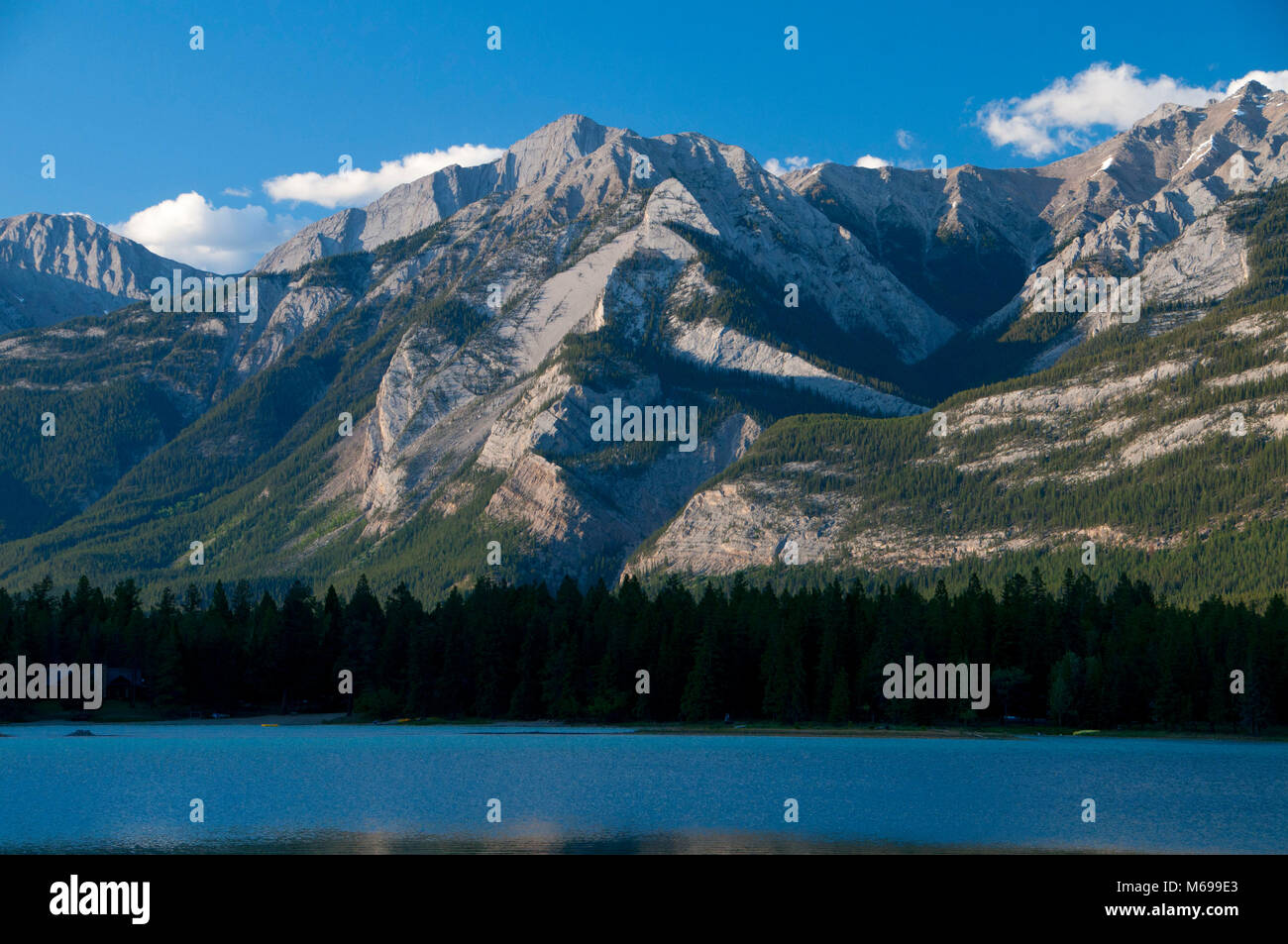 Lake Edith to Colin Range, Jasper National Park, Alberta, Canada Stock ...