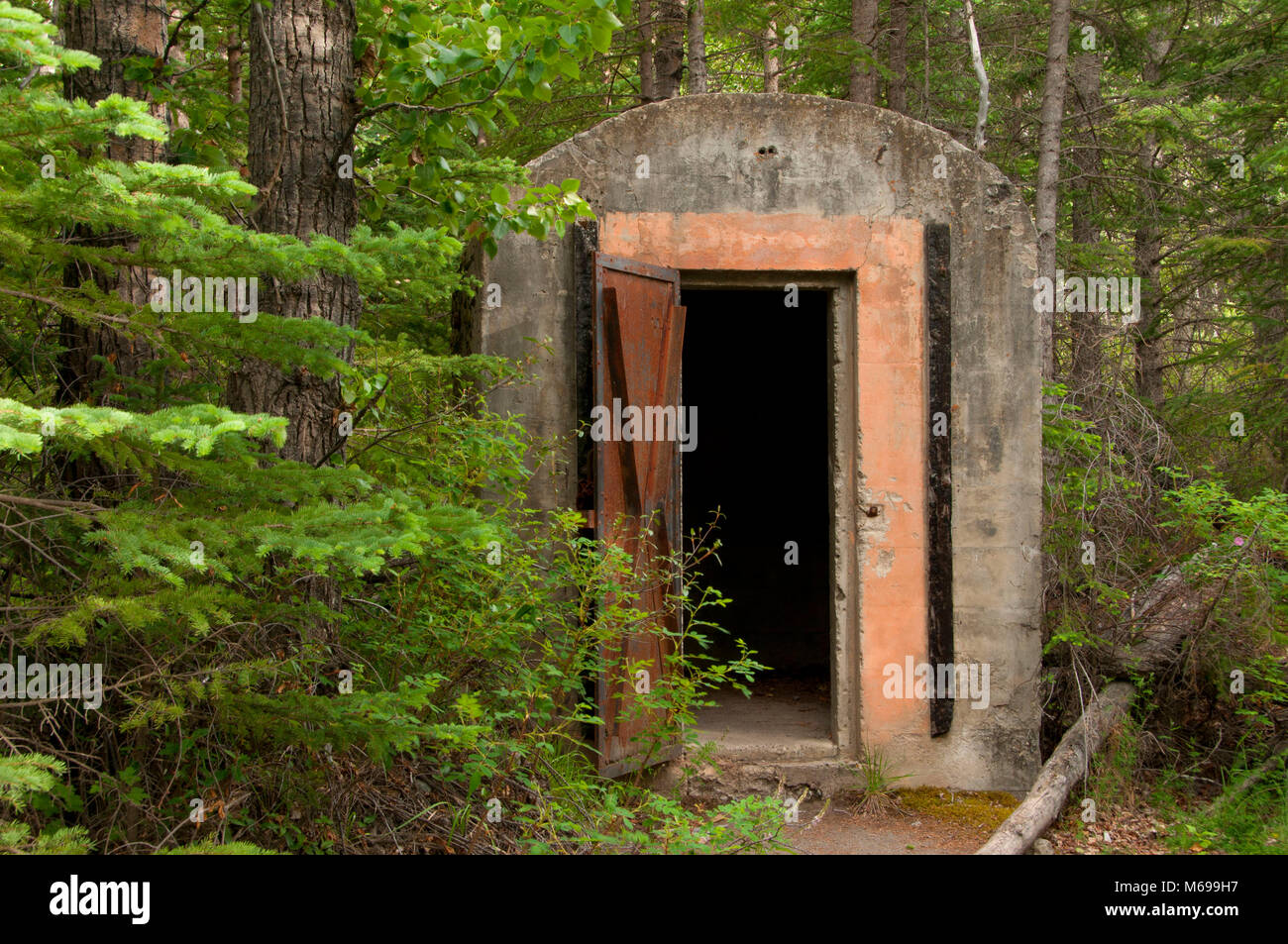 Pocahontas Coal Mine, Jasper National Park, Alberta, Canada Stock Photo ...