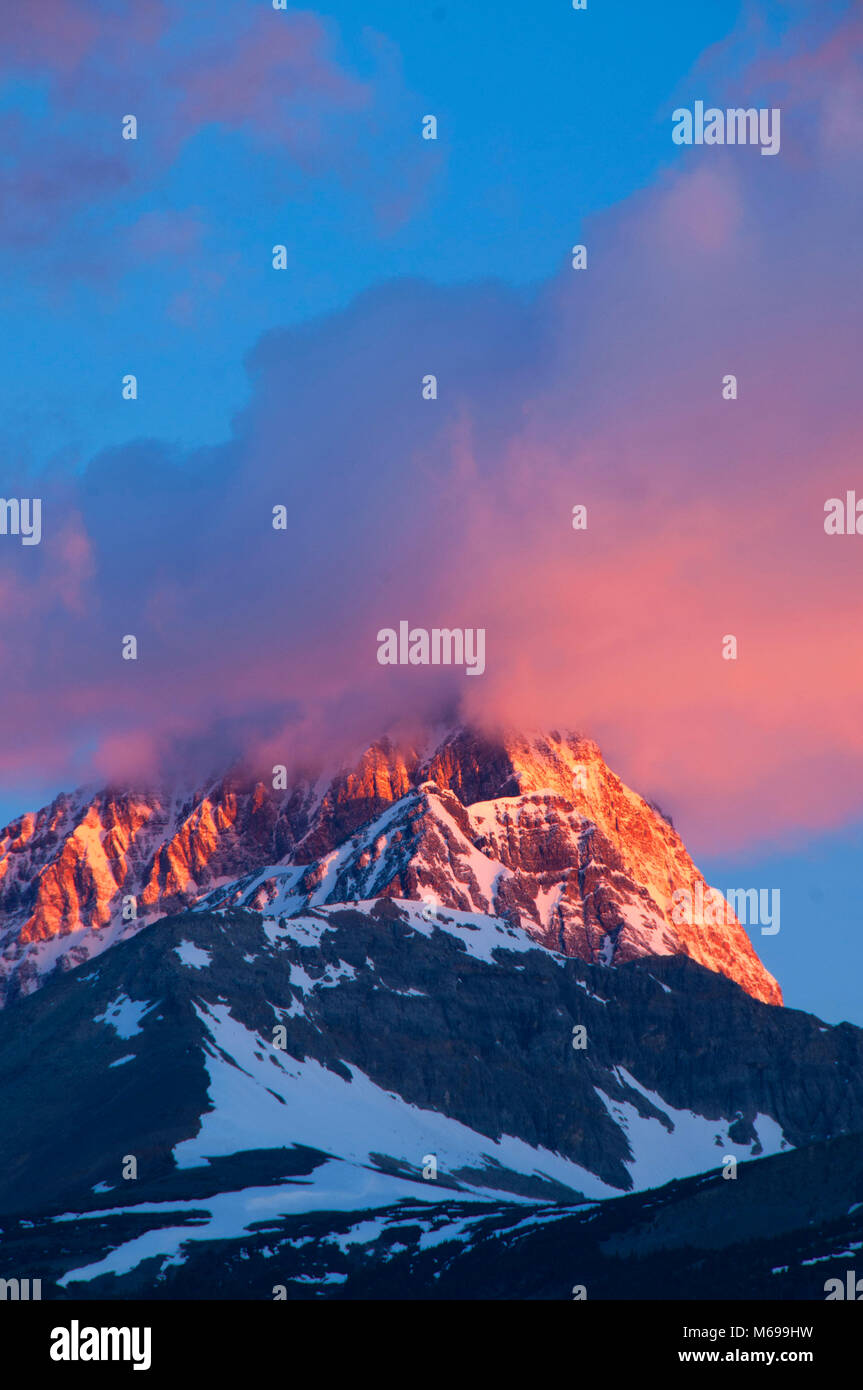 Mountain, Jasper National Park, Alberta, Canada Stock Photo - Alamy