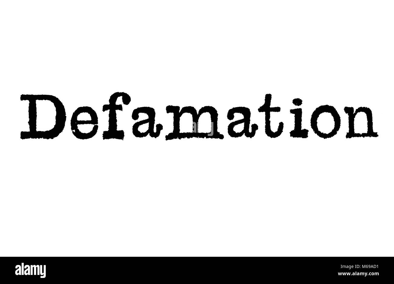 Defamation media hi-res stock photography and images - Alamy