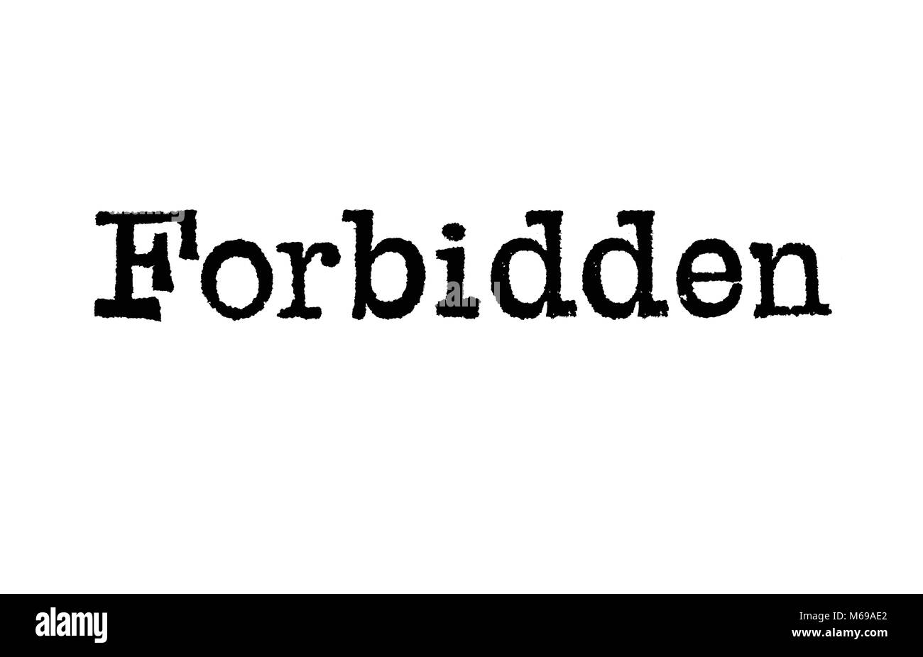 Forbidden society hi-res stock photography and images - Alamy