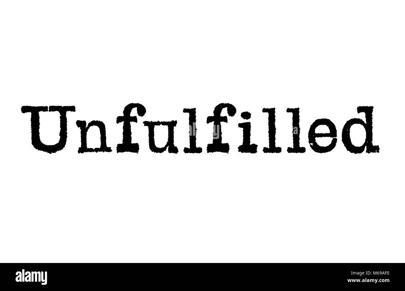 Unfulfilled hi-res stock photography and images - Alamy