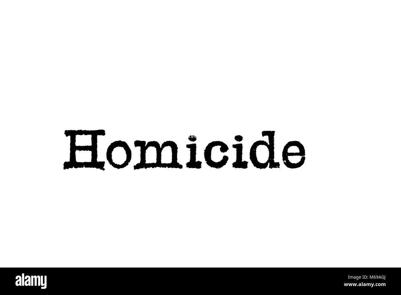 Murder conviction Black and White Stock Photos & Images - Alamy