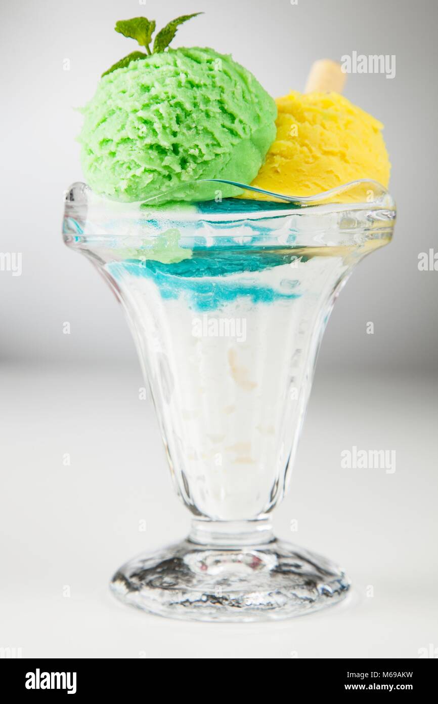 Ice cream vase Stock Photo - Alamy