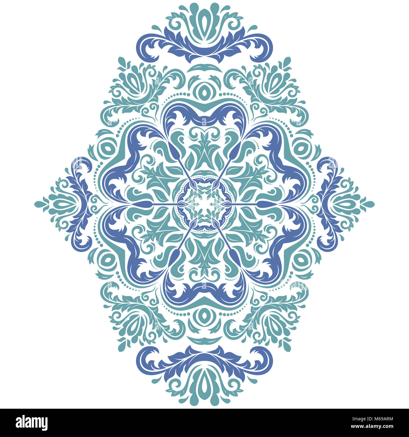 Decorative circle pattern Cut Out Stock Images & Pictures - Alamy