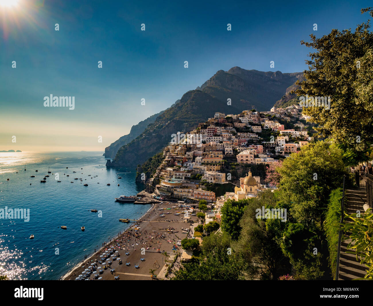 Positano, Amalfi Coast, Italy Stock Photo - Alamy