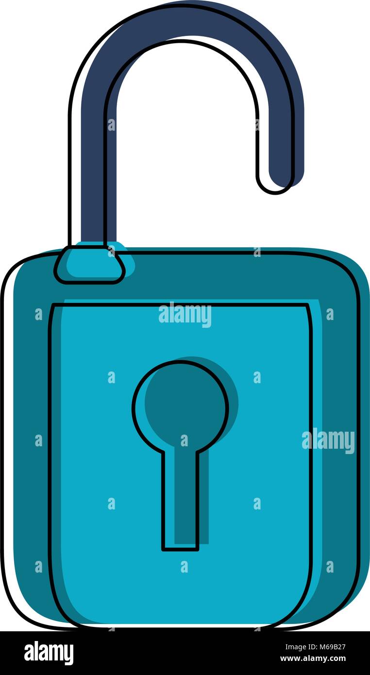 Padlock security symbol Stock Vector Image & Art - Alamy