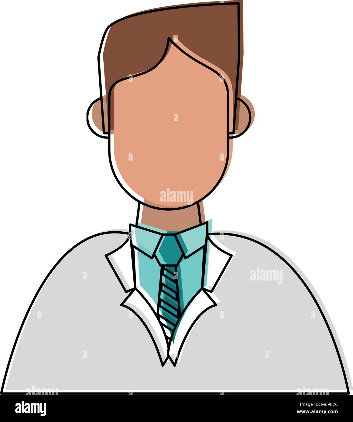 Male doctor group avatar Stock Vector Images - Alamy