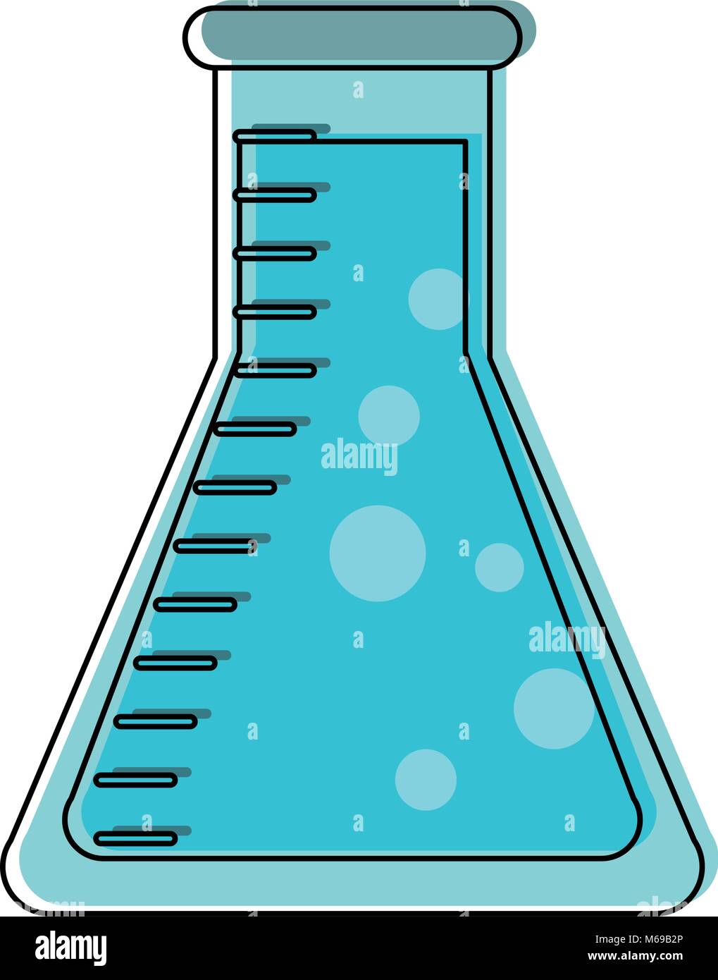 Laboratory flask symbol Stock Vector Image & Art - Alamy