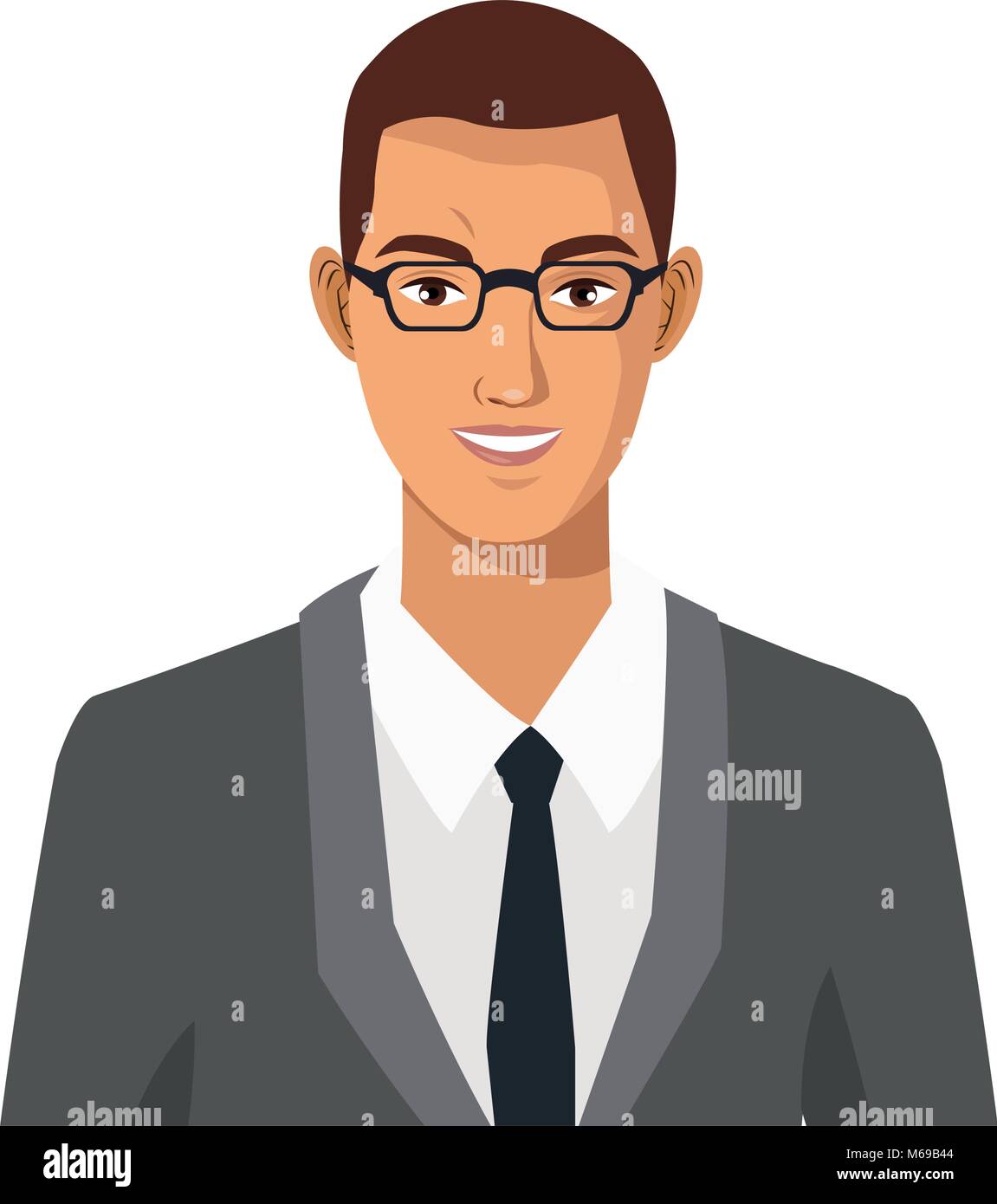 Businessman avatar cartoon Stock Vector Image & Art - Alamy