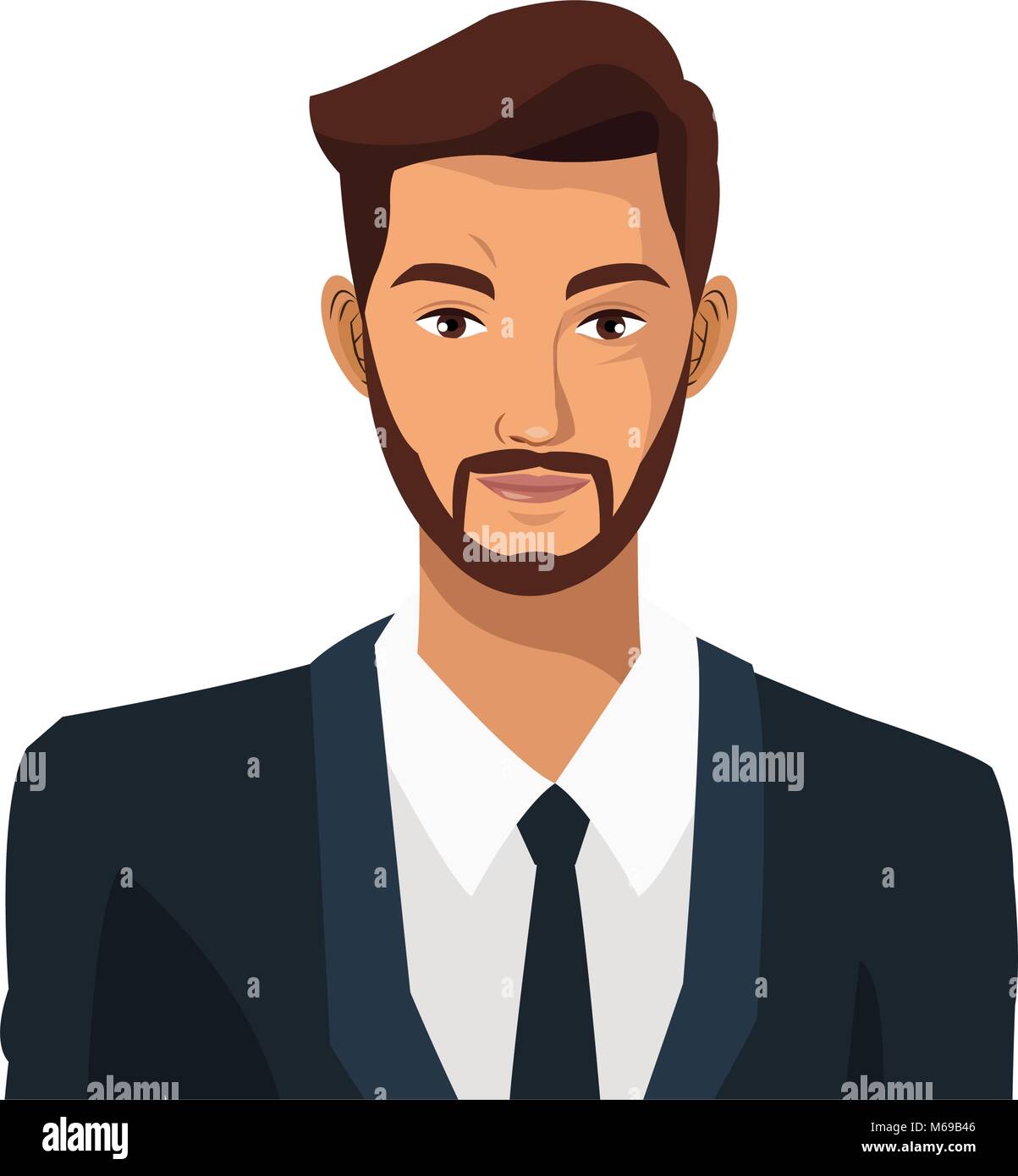 Businessman avatar cartoon Stock Vector Image & Art - Alamy