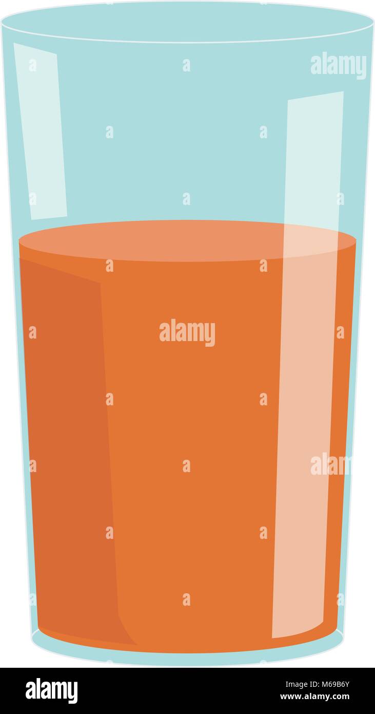 Transparent cup tea orange Stock Vector Images - Alamy