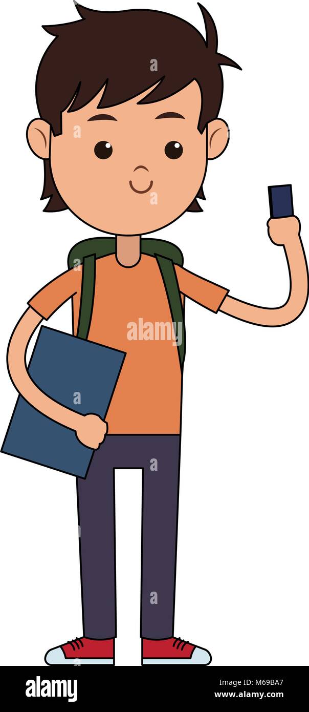 School boy cartoon Stock Vector Image & Art - Alamy