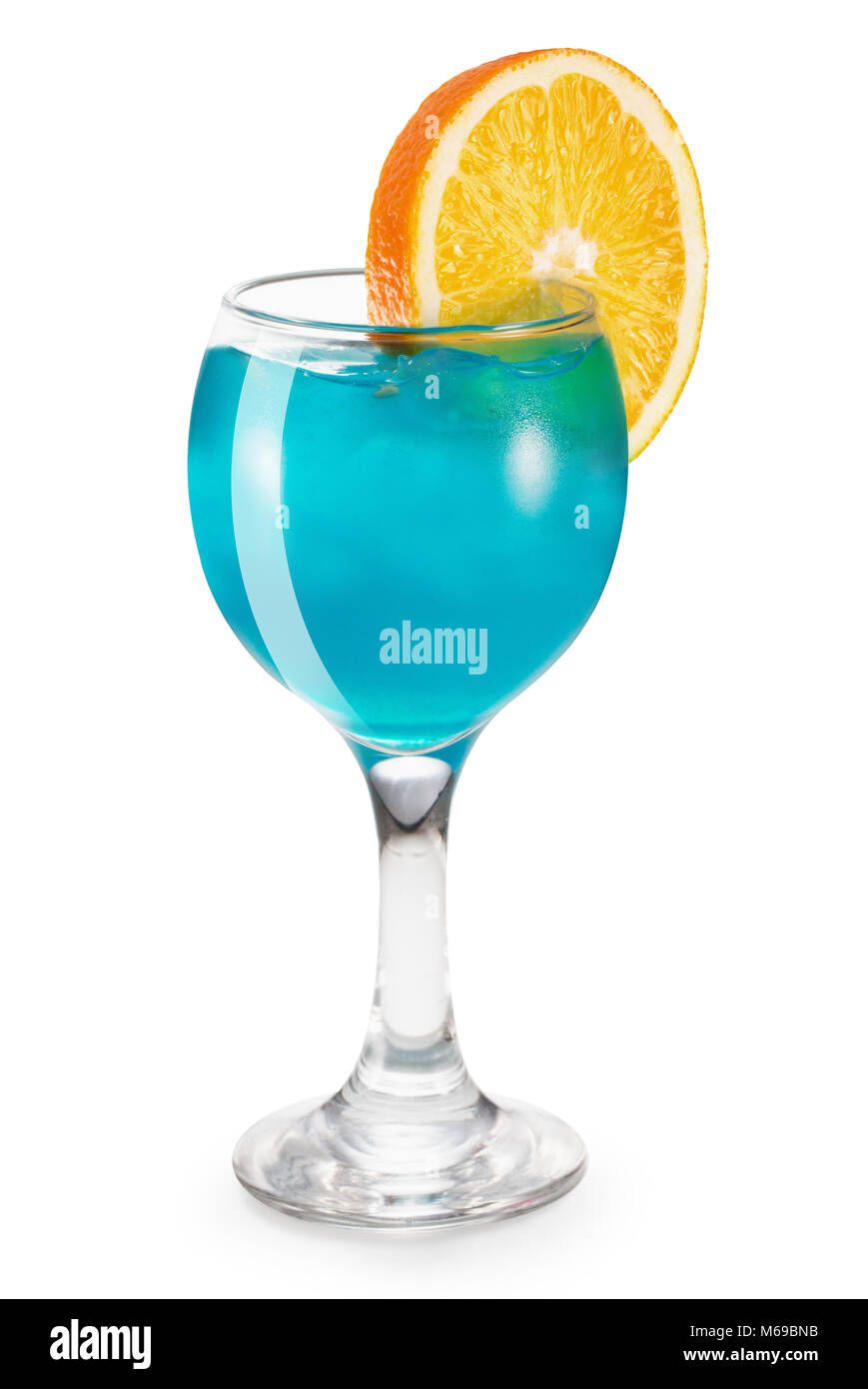 blue alcoholic cocktail Stock Photo - Alamy