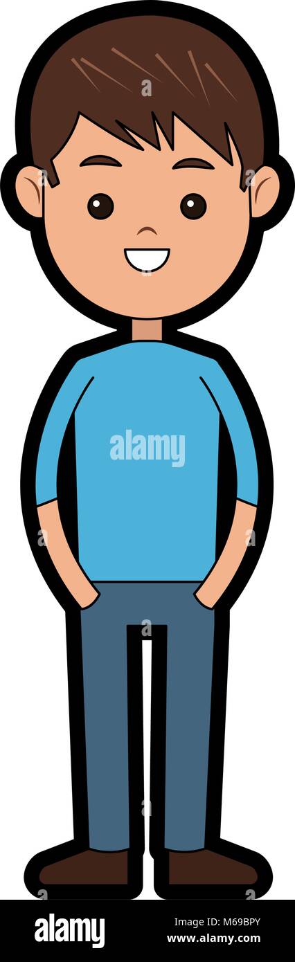 Cute boy cartoon Stock Vector Image & Art - Alamy
