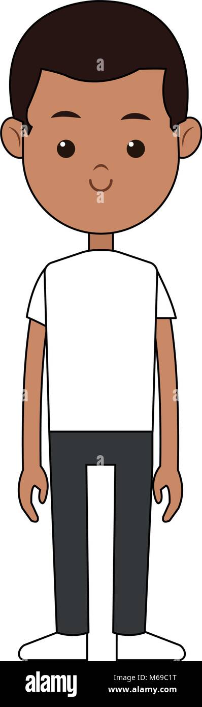 Cute boy cartoon Stock Vector Image & Art - Alamy