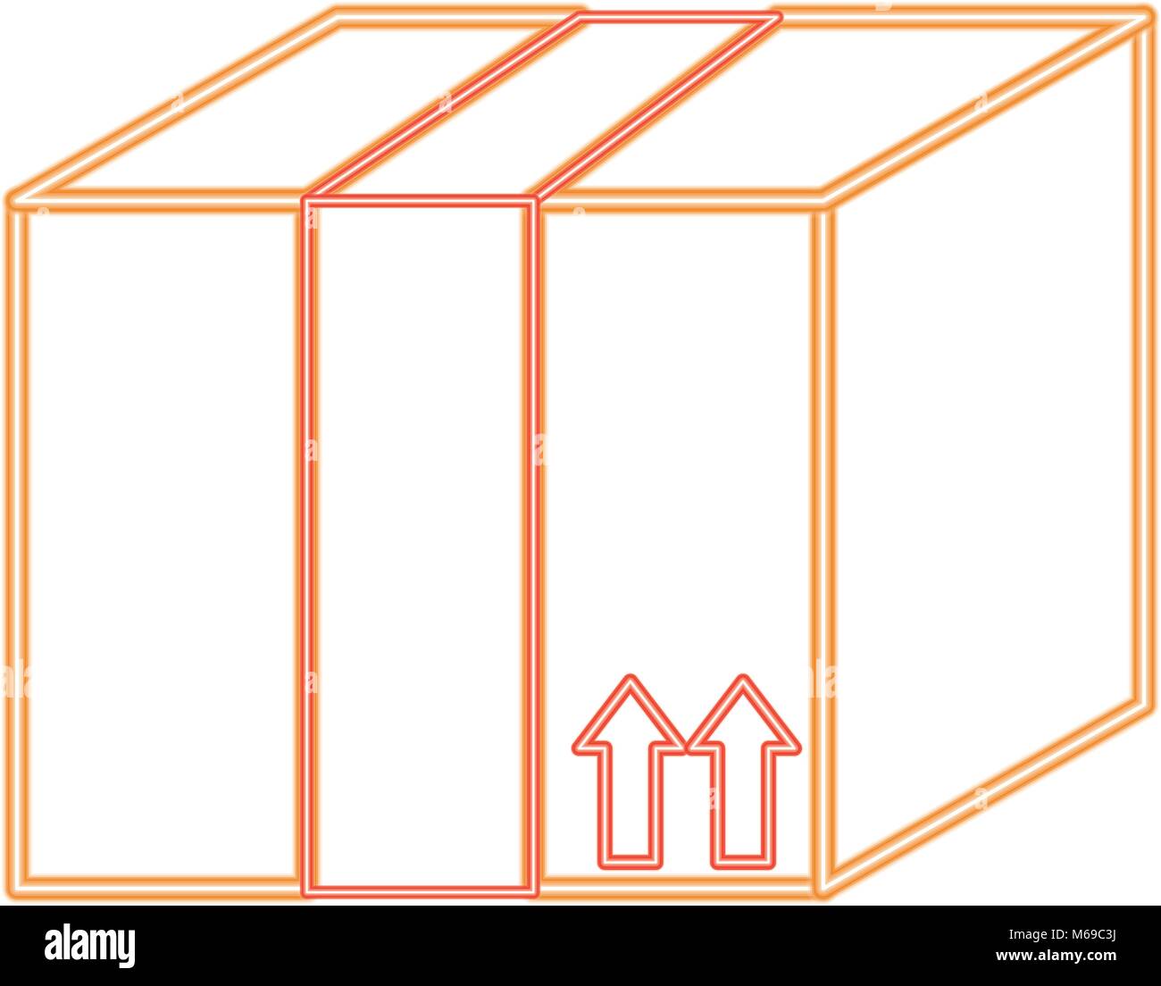 Neon distribution Stock Vector Images - Alamy