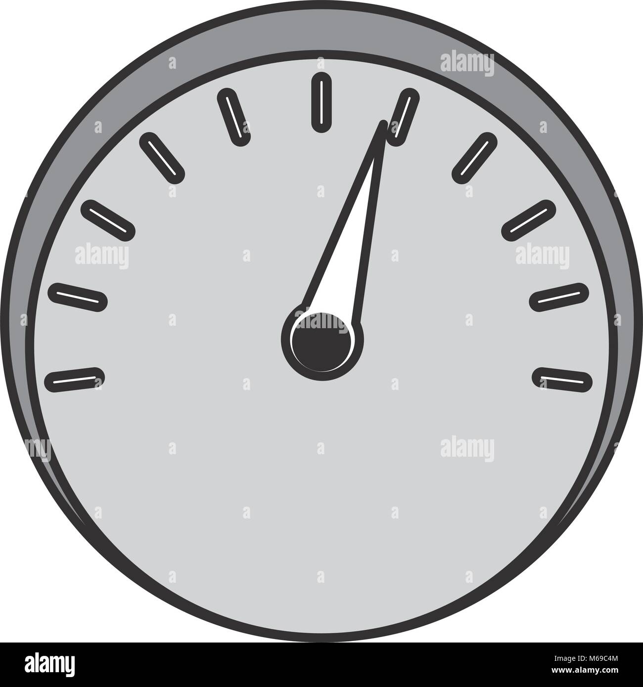 circle wall clock classic object Stock Vector Image & Art - Alamy
