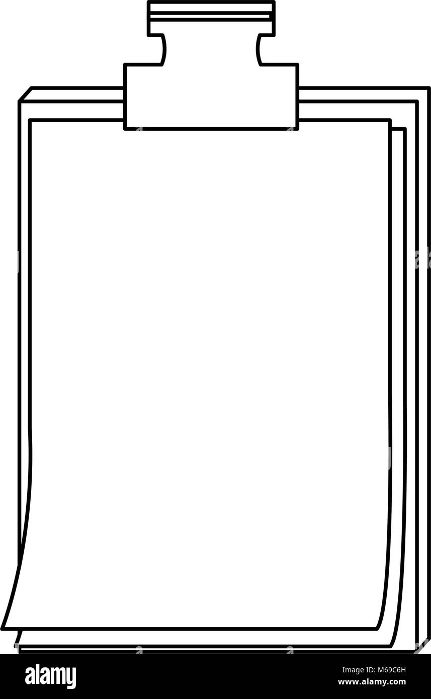 Document board isolated Stock Vector Image & Art - Alamy
