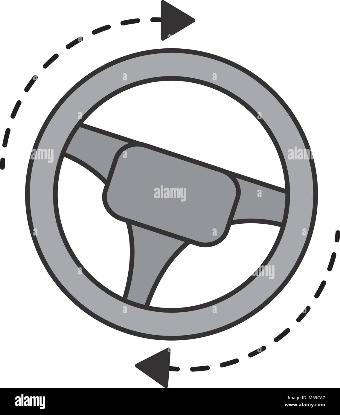 steering wheel car auto drive direction Stock Vector Image & Art - Alamy