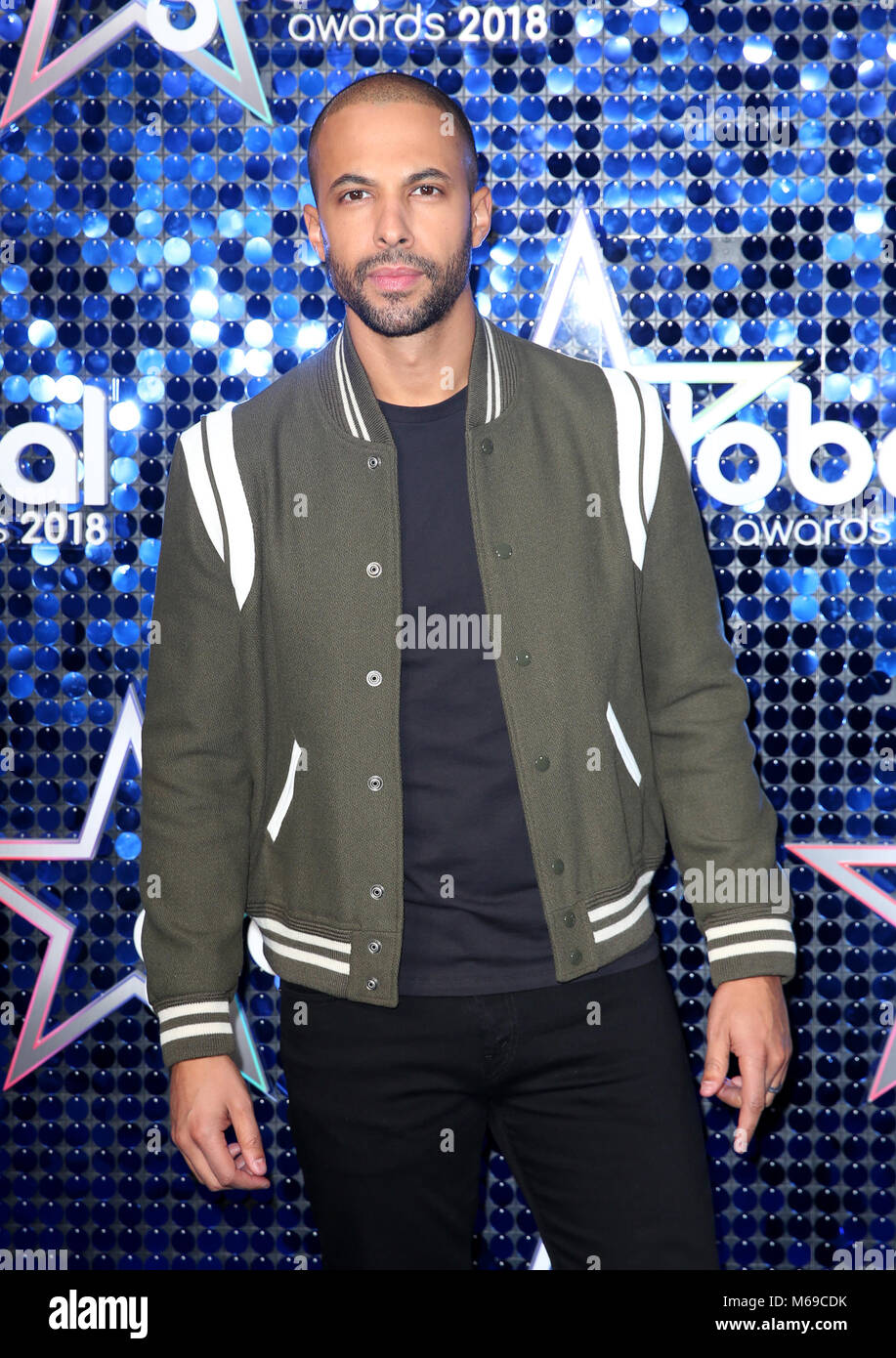Marvin Humes attending the Global Awards, a brand new awards show ...