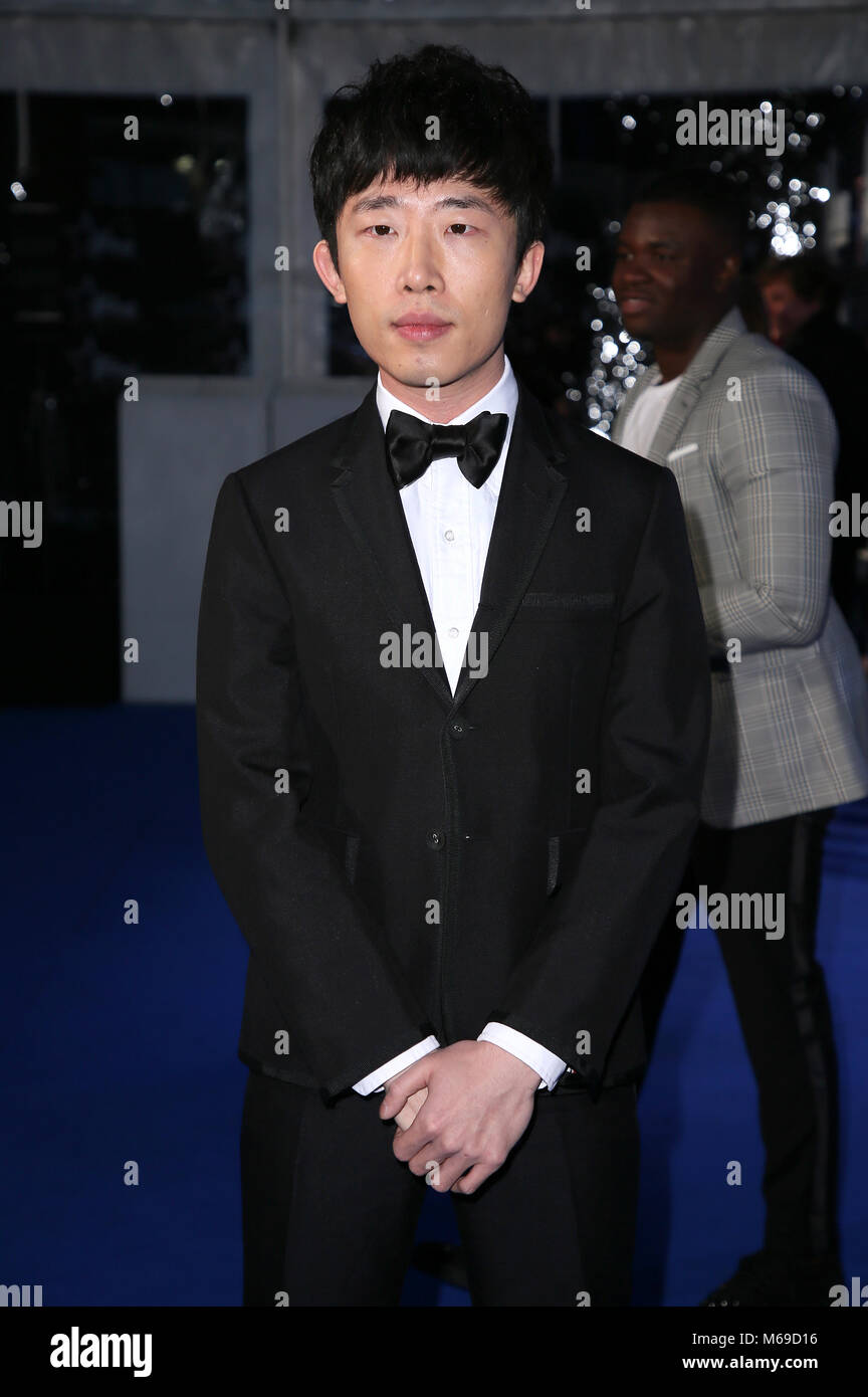 Ji Liu attends The Global Awards, a brand new awards show hosted by ...