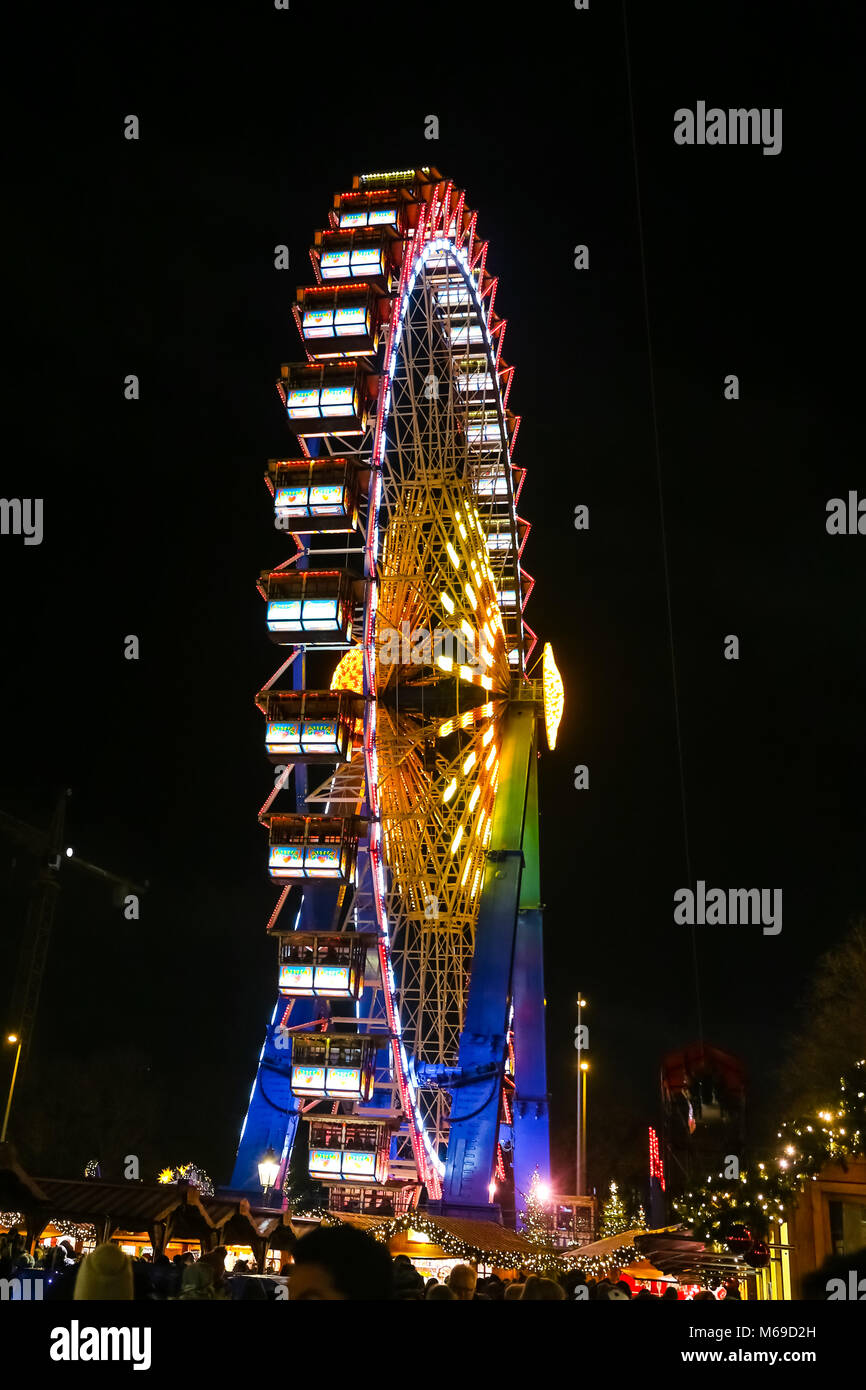 Berlin christmas market ferris wheel hi-res stock photography and ...
