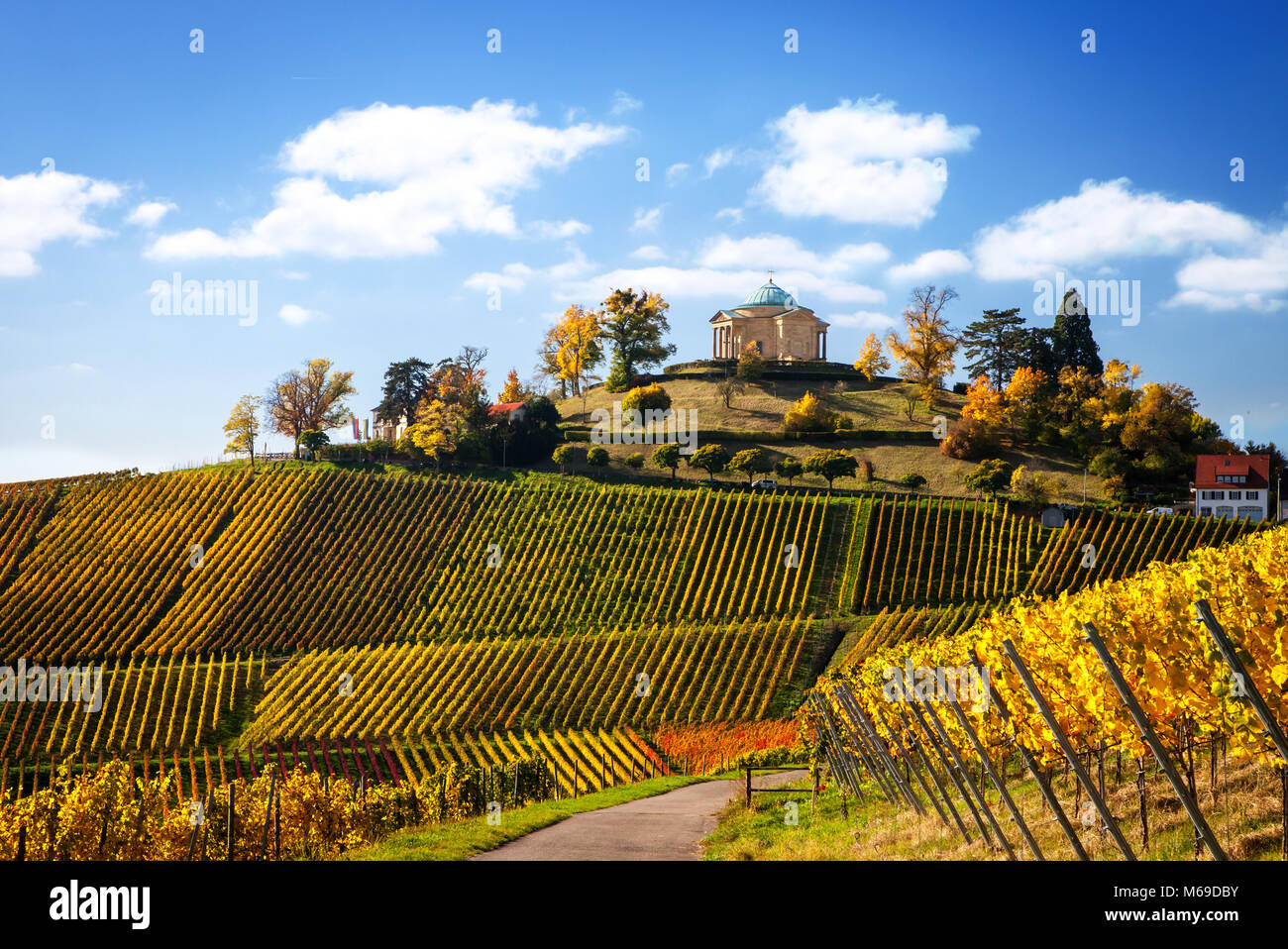 Rotenberg mausoleum stuttgart baden wuerttemberg germany hi-res stock ...
