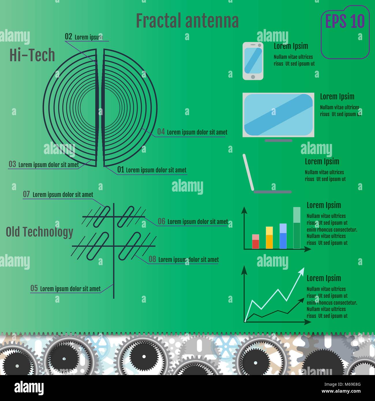 Fractal Antenna High Resolution Stock Photography and Images - Alamy