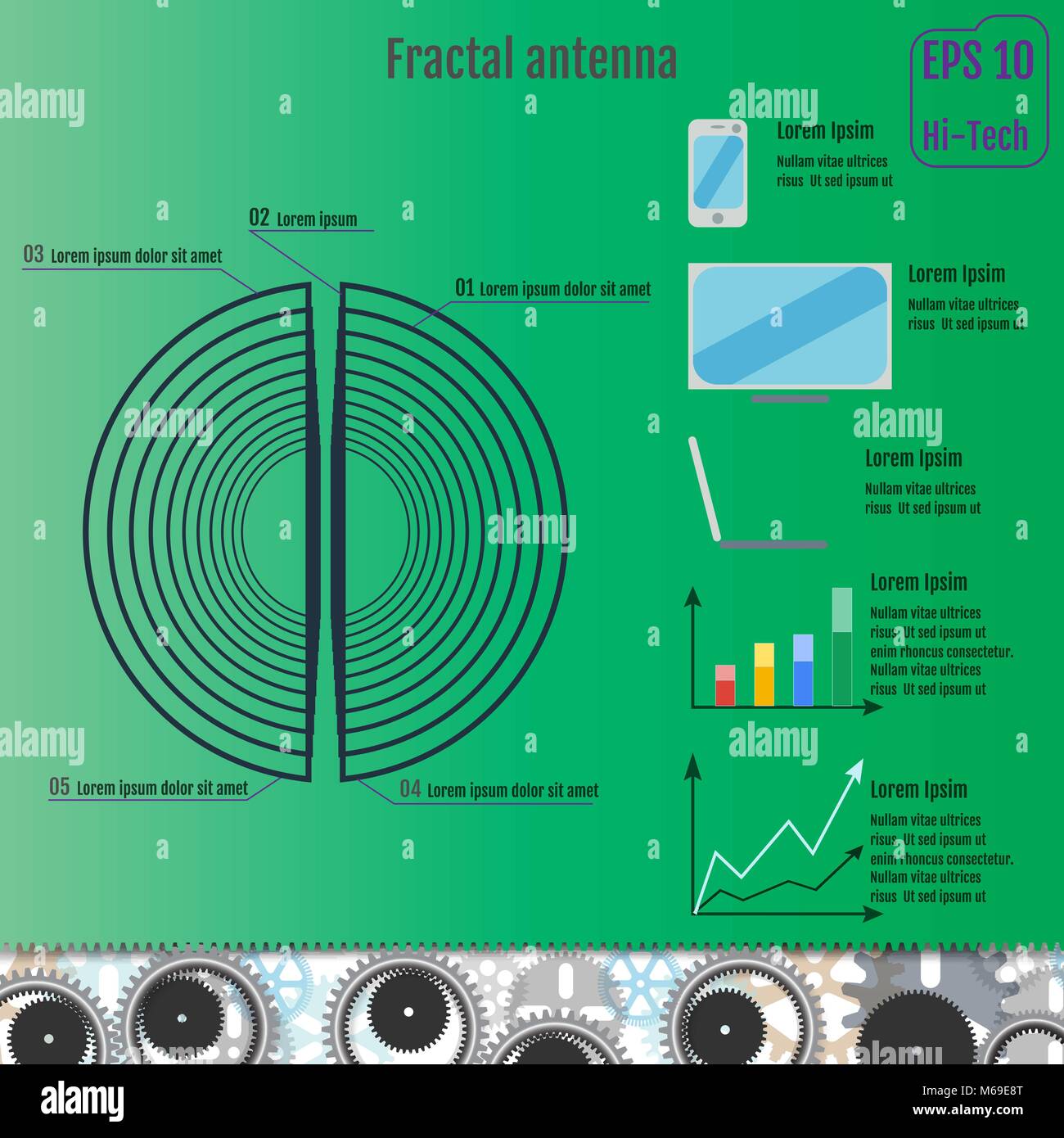 Fractal Antenna High Resolution Stock Photography and Images - Alamy