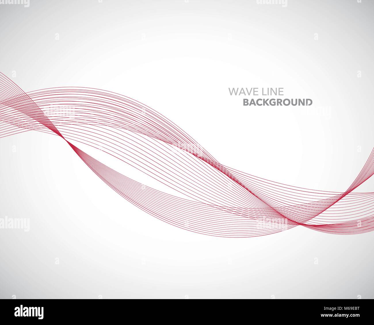 Elegant abstract vector wave line futuristic style background template Stock Vector Image & Art ...