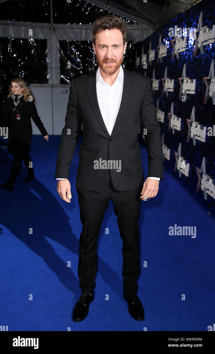 David Guetta attends The Global Awards, a brand new awards show hosted ...