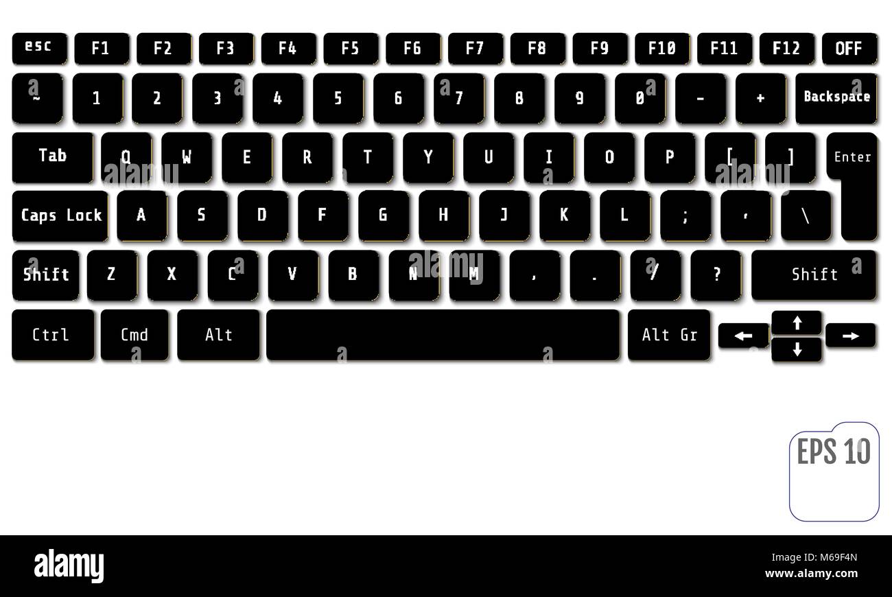 Laptop detail Stock Vector Images - Alamy